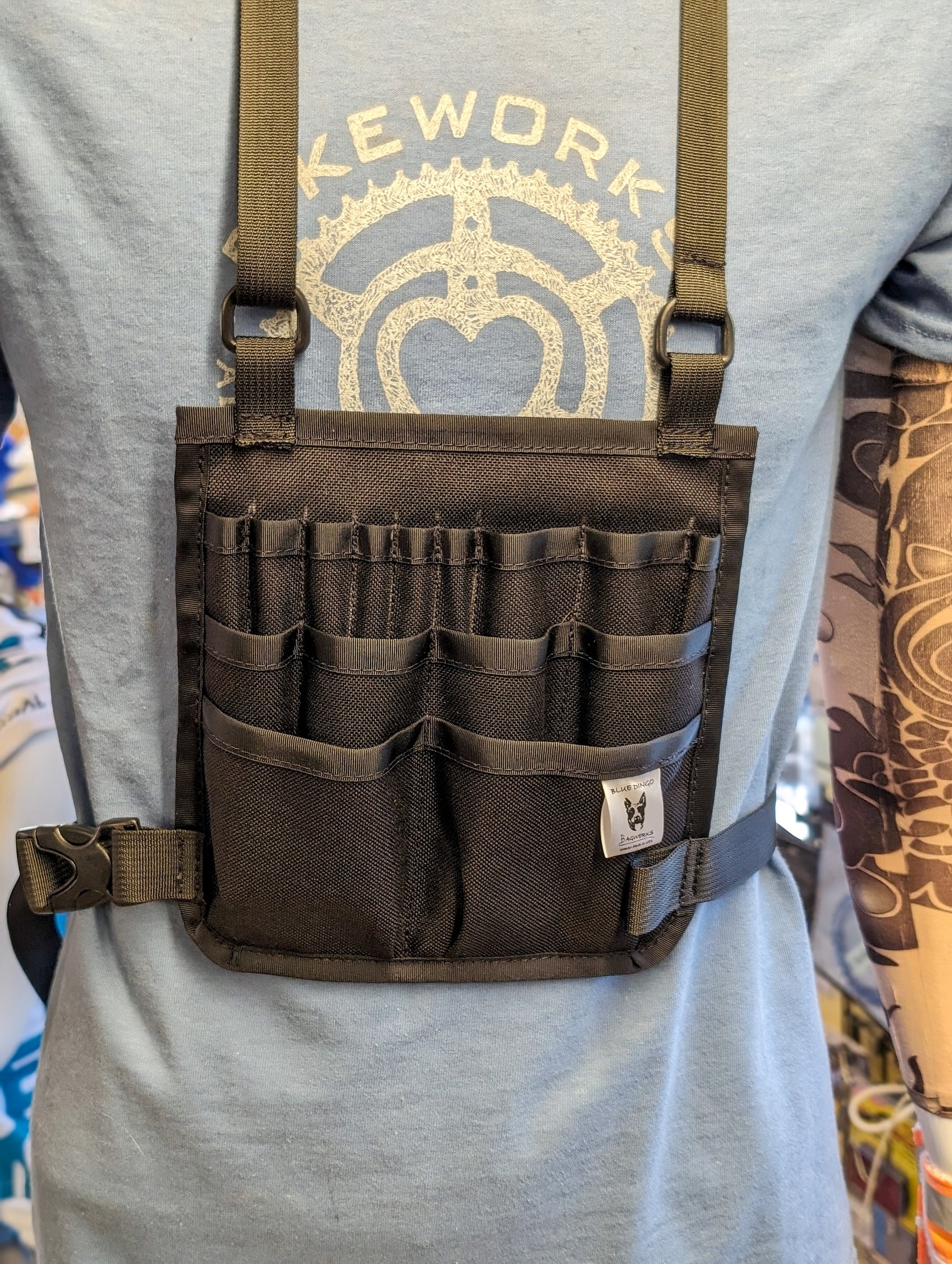 Minimalist Tool Bib – Blue Dingo Bagwerks
